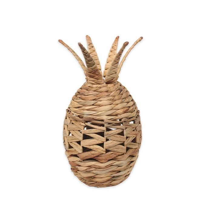 Boite De Rangement - ORIGEN Home Decor - Ananas - Marron - 40x22x22cm ...