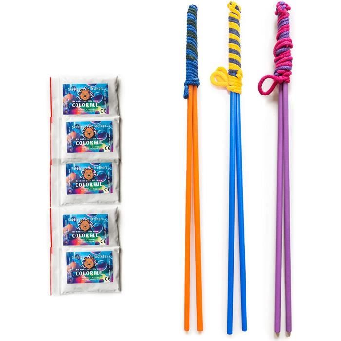 Bubble Brothers Lot de 3 batonnets de savon géants et 25 litres de ...