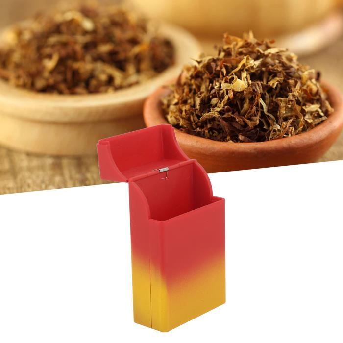 CHE étui de rangement à cigarettes à clapet Bote à Cigarettes étui à ...