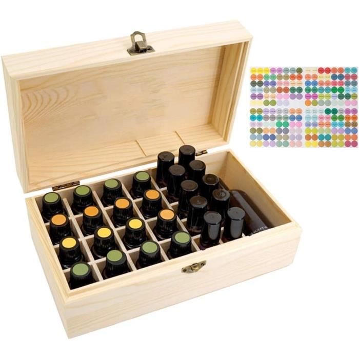 Boîte De Rangement En Bois Pour Huiles Essentielles, Boîte D’Huile ...