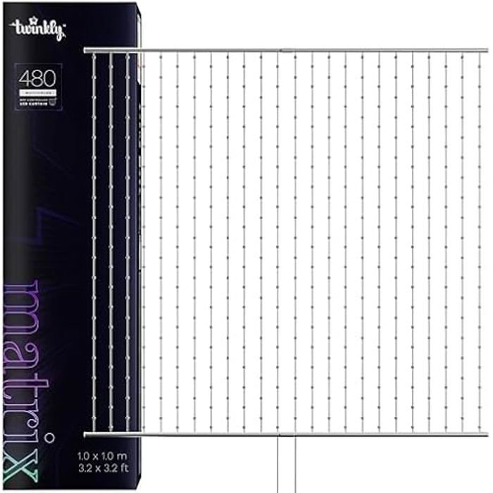 Rideau LED Haute Densité Twinkly Matrix 480 LED RGB - Compatible Razer ...