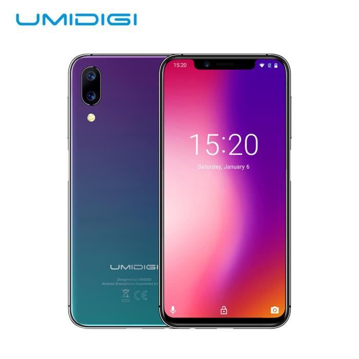 UMIDIGI One Pro Global Edition 5.9 "Android 8.1 téléphone mobile sans ...