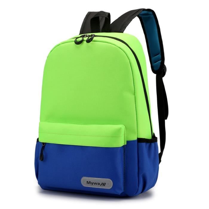 Grand cartable étudiant, 27*10*34cm, Vert - Cdiscount Bagagerie ...