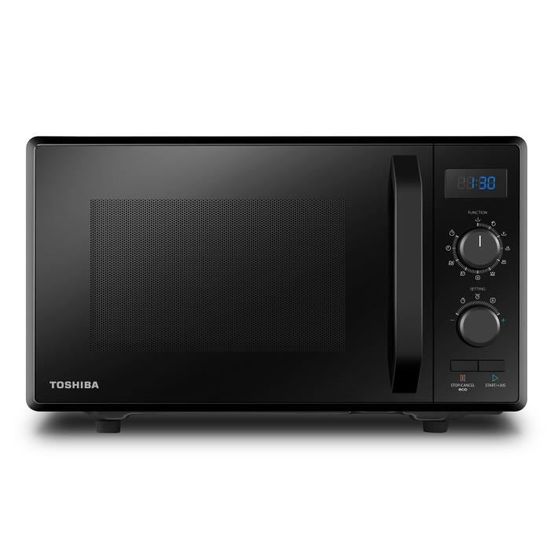 Micro-ondes grill pose libre - TOSHIBA - MW2-AG23P(BK) - Noir - 23L - 900W - Grill 1050W ...