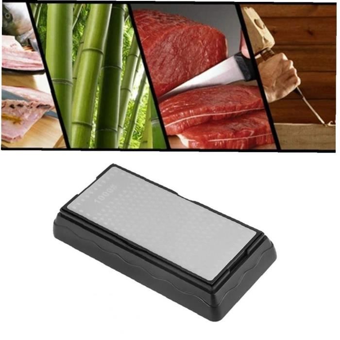 Plaque d'affûtage de diamant double face de pierre de pierre de pierre ...