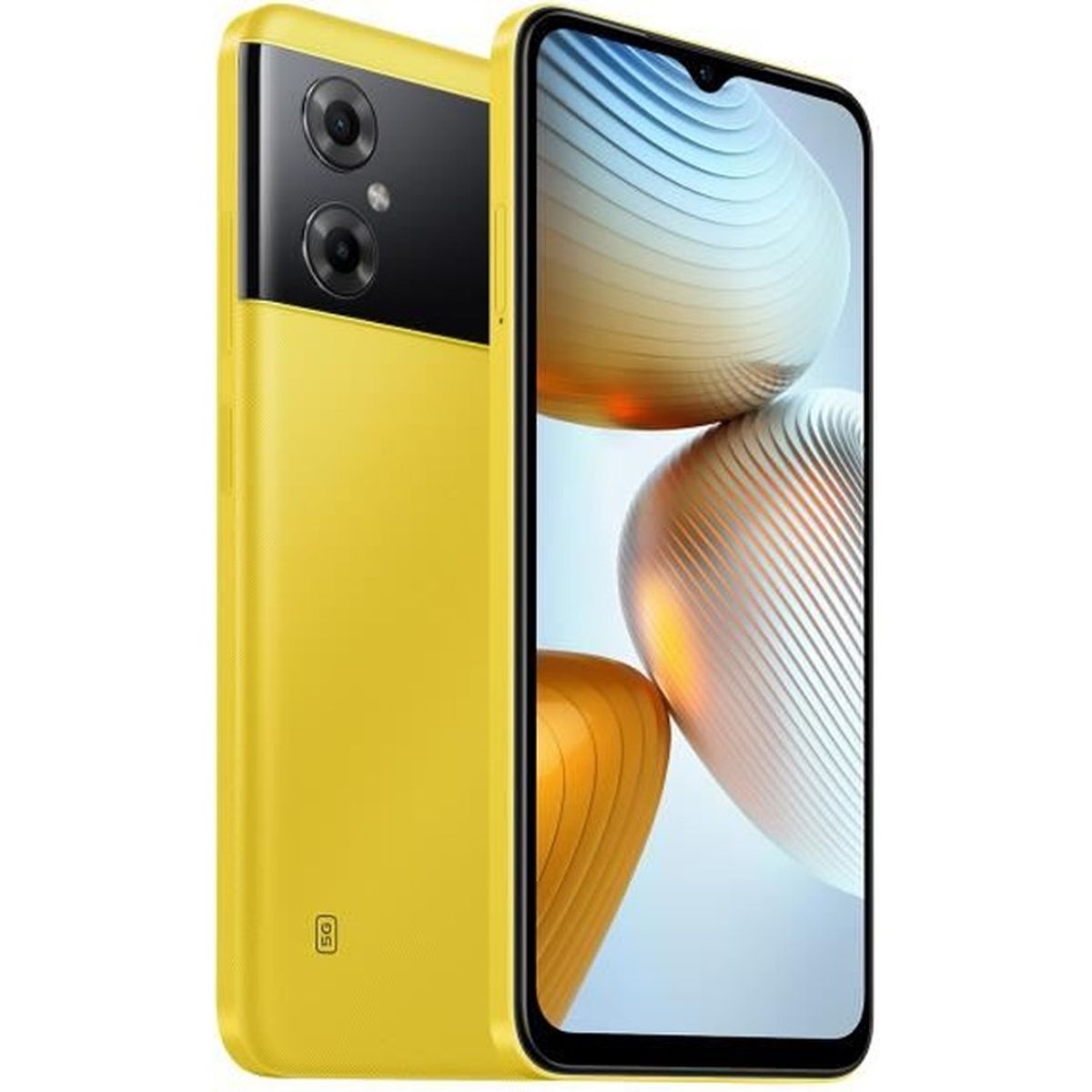 Téléphone mobile tactile - XIAOMI - POCO M4 5G - Double mode 5G - 64G ...