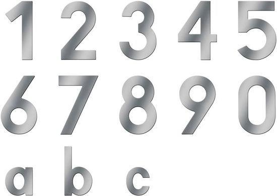 Signaletique exterieur - signaletique d'adresse - numero de porte ...