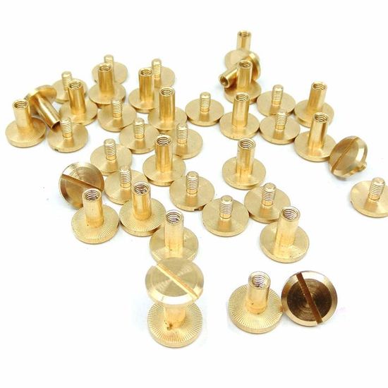 Vis De Reliure Chicago Laiton 20 Pièces Métal Chicago Screws Chicago ...