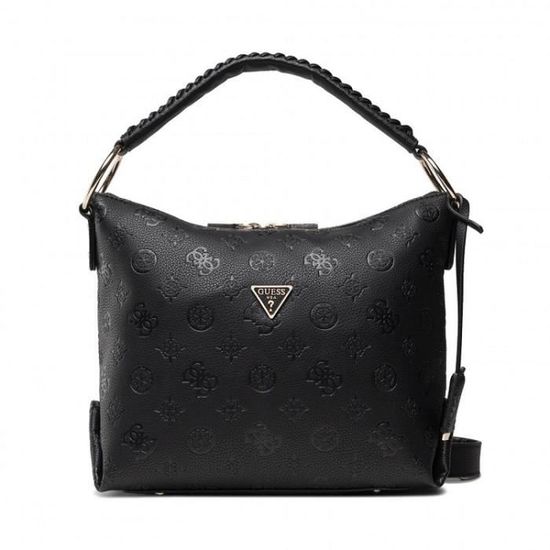 Sac Guess HELAINA HOBO UNIQUE Noir - Cdiscount Bagagerie - Maroquinerie