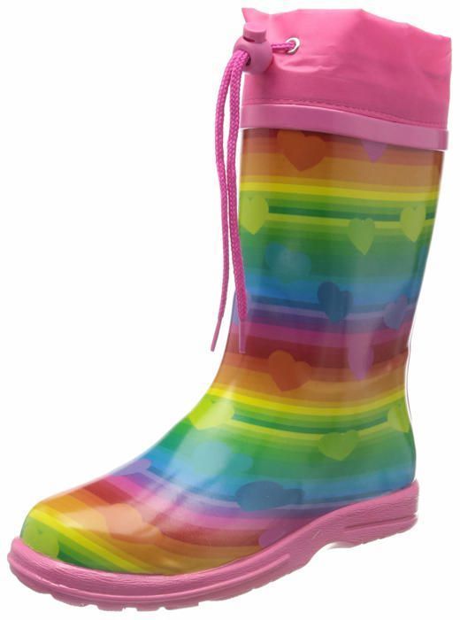 Botte de Pluie - BECK - 908 - Multicolore - Caoutchouc - Fille ...