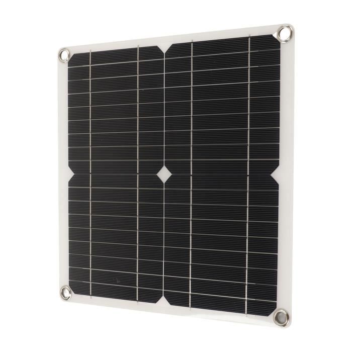Akozon panneaux solaires mono 12 W Panneau solaire RV 12 W mono panneau de chargeur de batterie ...