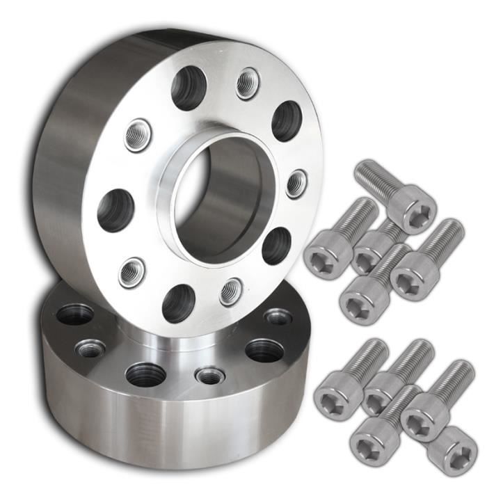 Élargisseurs de voie - EDV FACTORY - 20mm - Entraxe 5x112 - Alésage ...