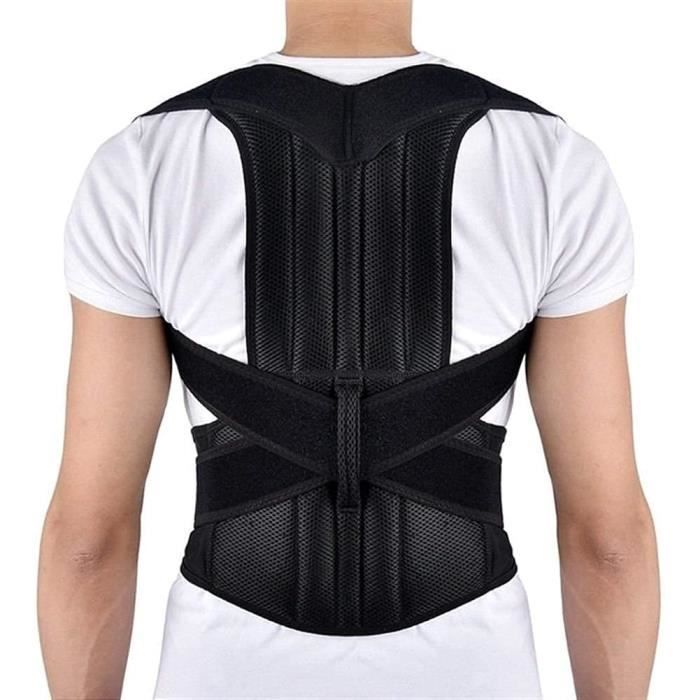 Correcteur de posture pour le dos Épaule Orthèse lombaire Ceinture de ...