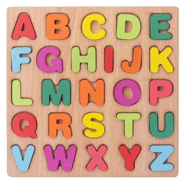 Jeu de Puzzle Montessori pour Enfant de 2 à 3 Ans Forme Géométrique ...