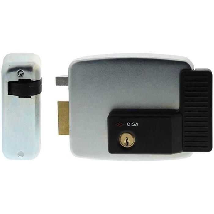 Verrou électrique - 12 V - Galvanisé - , gris, 11721-60-2 SERR EL APPL ...