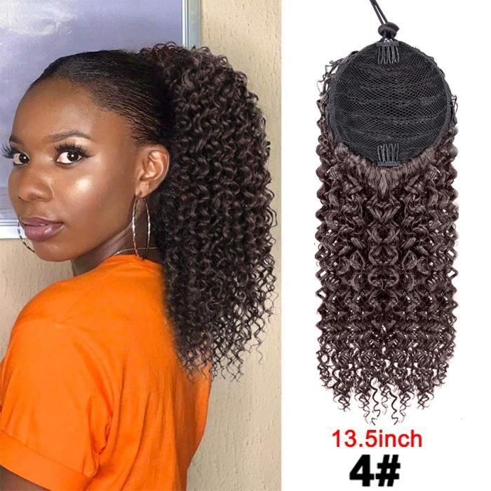 13,5 pouces 4--Extension Capillaire Synthétique Avec Cordon De Serrage ...