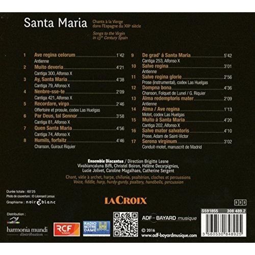 Bayard Musique Santa Maria - 3560530848925 - Cdiscount Jeux vidéo