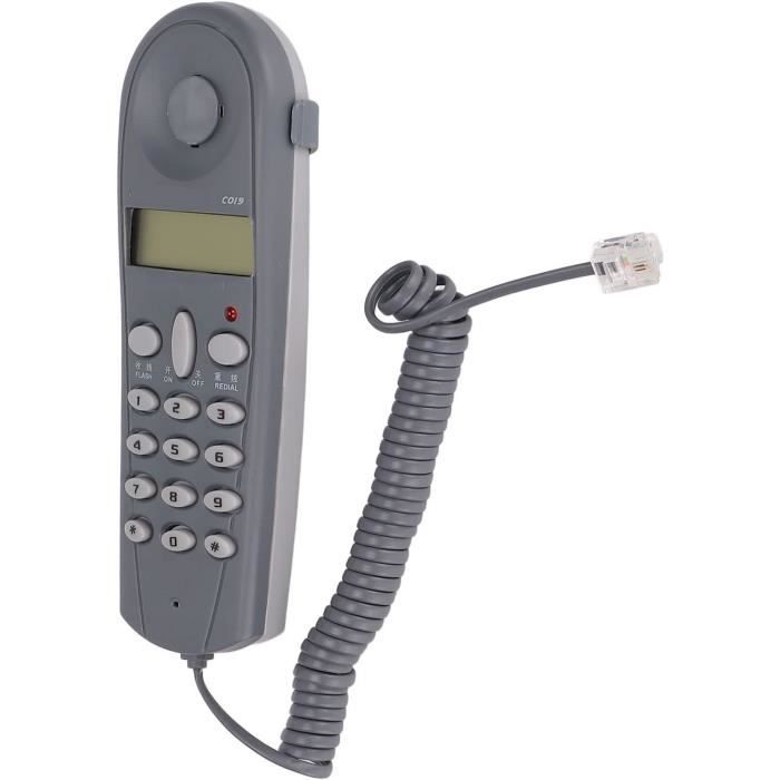 Téléphone Mural,Téléphones Fixes Filaires Avec Fonction De Suppression ...