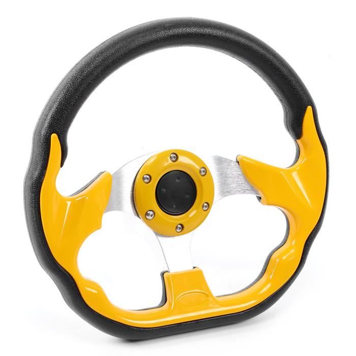 Dilwe Volant sport 320mm/12.5po Volant de Sport Voiture avec Bouton de ...