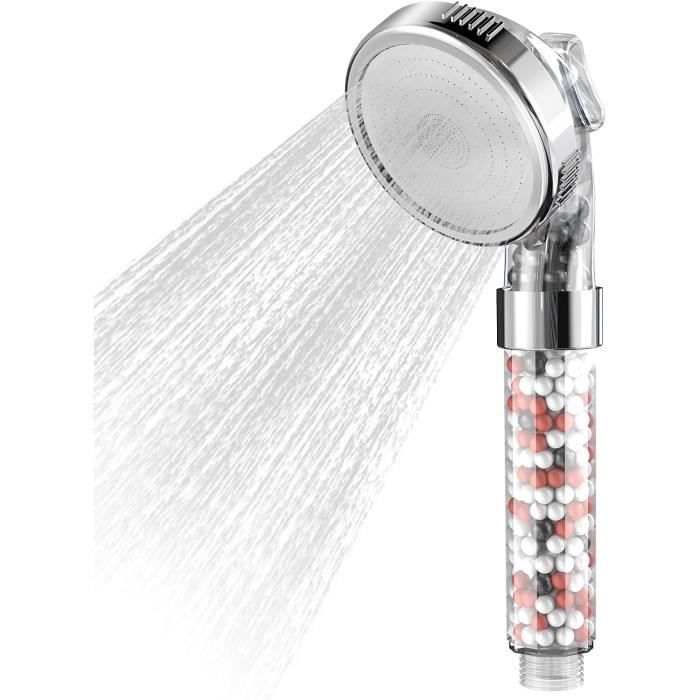 Pommeau De Douche Avec Filtre Économie Deau Avec Pierres Minérales