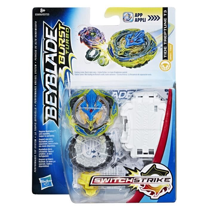 BEYBLADE BURST - Starter Pack SST - TIDE TREPTUNE - Toupie et Lanceur ...