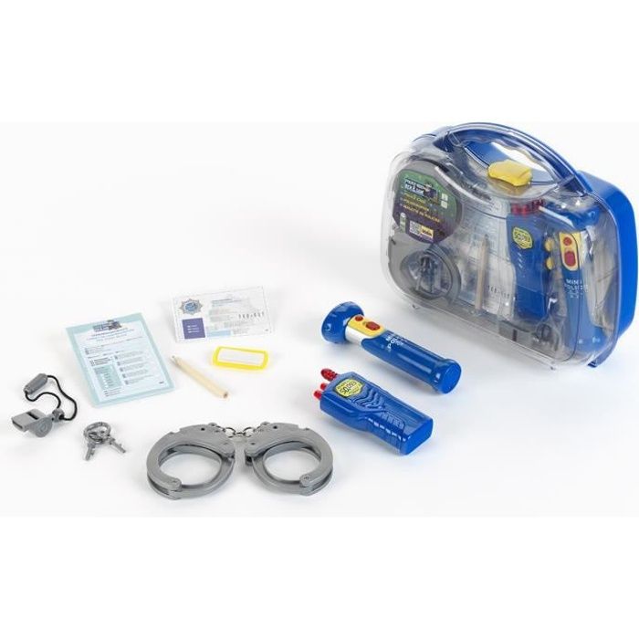 Mallette du Commissaire de Police Multicolore - KLEIN - Mixte - Adulte ...