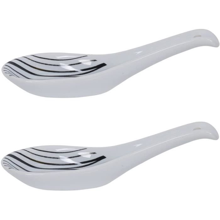 Cuillere A Soupe - Limics24 - Design Nippon Black Lot 2 Cuillères À ...