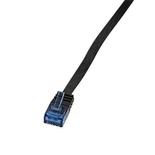 LogiLink SlimLine Câble réseau Cat6 U-UTP AWG32 2 00 m Noir - Cdiscount ...
