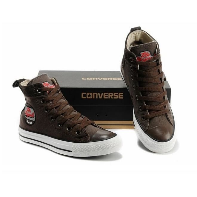 Marron Mixte Converse All Star Chunk Taylor hi toile Basket Classic ...