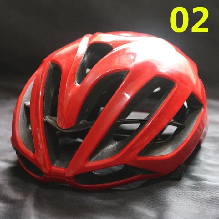 Casque de vélo de route - Rouge - Homme - Certification CE - Cdiscount ...
