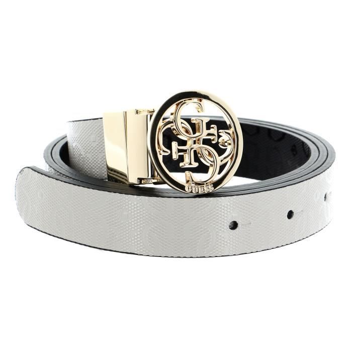 GUESS Reversible Belt [193856] - ceinture ceinture Stone / black (noir ...