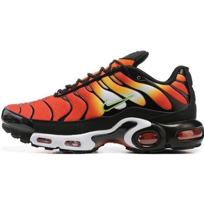 Baskets TN Homme Chaussures de Sport Sunset Gradient Orange Noir orange ...
