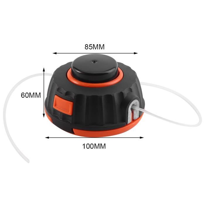 Tête de coupe en Nylon pour débroussailleuse Poulan MX557 P4500 PP125 ... Tête de coupe en Nylon pour débroussailleuse Poulan MX557 P4500 PP125 ...