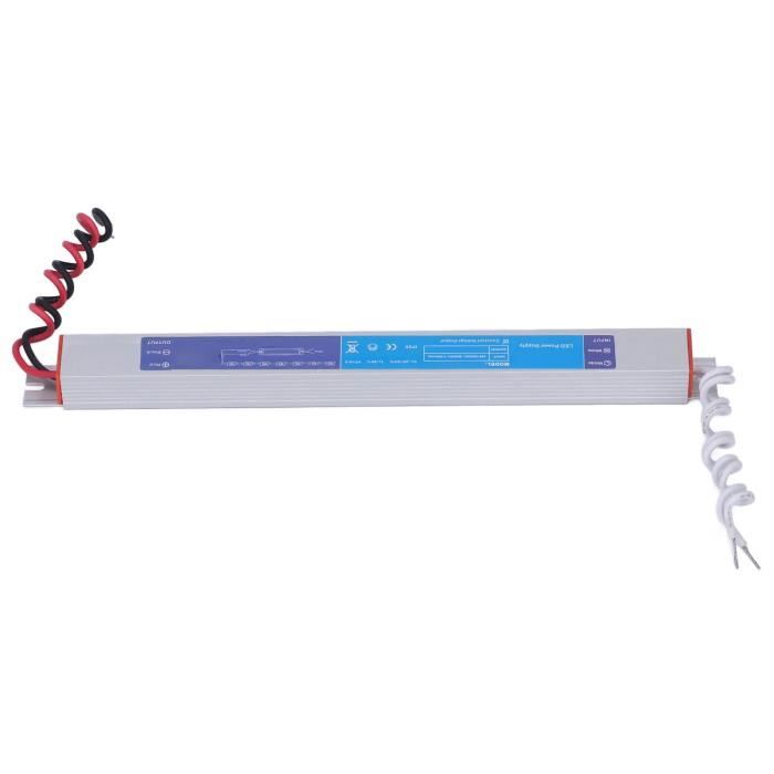 Qiilu Pilote d'alimentation LED LED Power Driver 10W Coque en alliage d ...