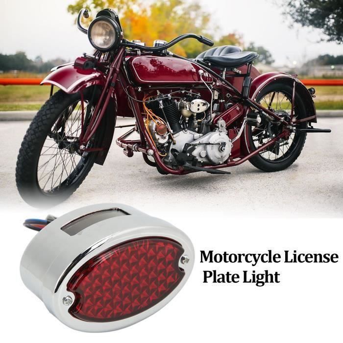 Sunshine-Feu arrière à LED de moto Feu arrière LED de moto plaqué ...
