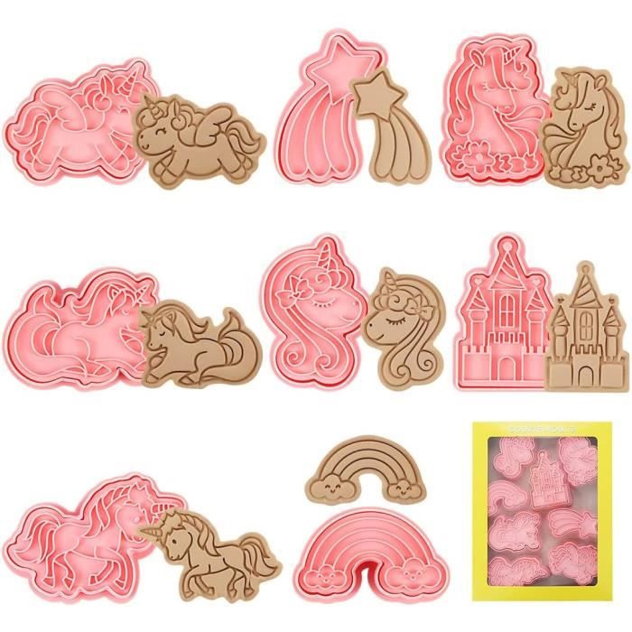 Emporte Pièce Licorne, Emporte Piece Patisserie Licorne, 3D Moule ...