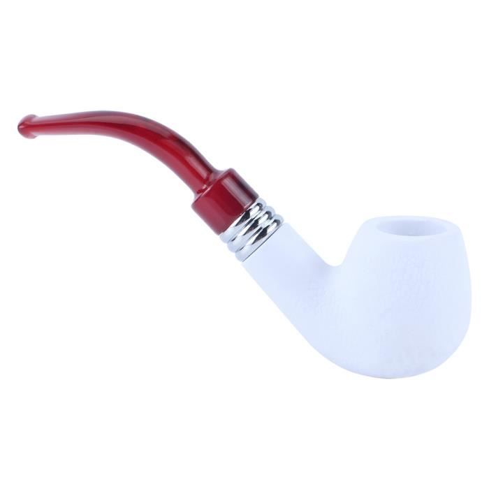DUO Pipe à tabac écume de mer Enchase Pipe à fumer tabac Gasser tuyaux ...