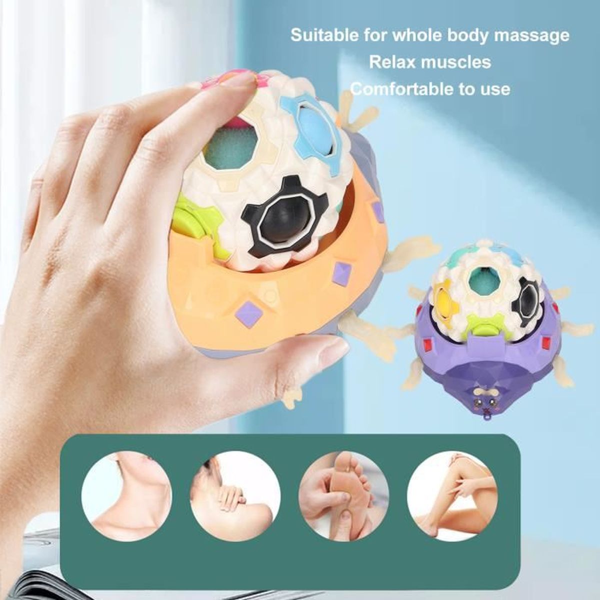 Jouet de puzzle Fidget rotatif Fidget Puzzle Ball Forme de Soulager le ...
