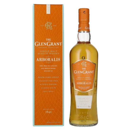 Glen Grant ARBORALIS Single Malt Scotch Whisky 40% Vol. 0,7l en boîte ...