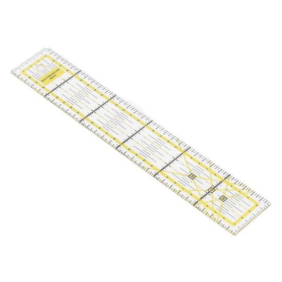 Règle de matelassage - SONEW - Règle de Quilting - Acrylique - Haute ...