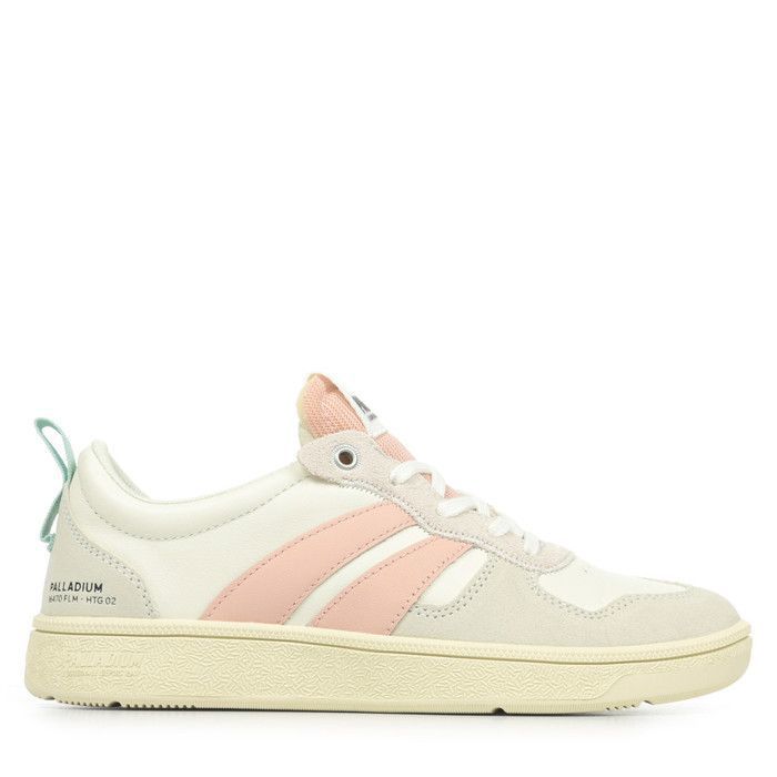 Palladium Pallacup Flame Lth, Baskets femme Cream Powder Pink ...