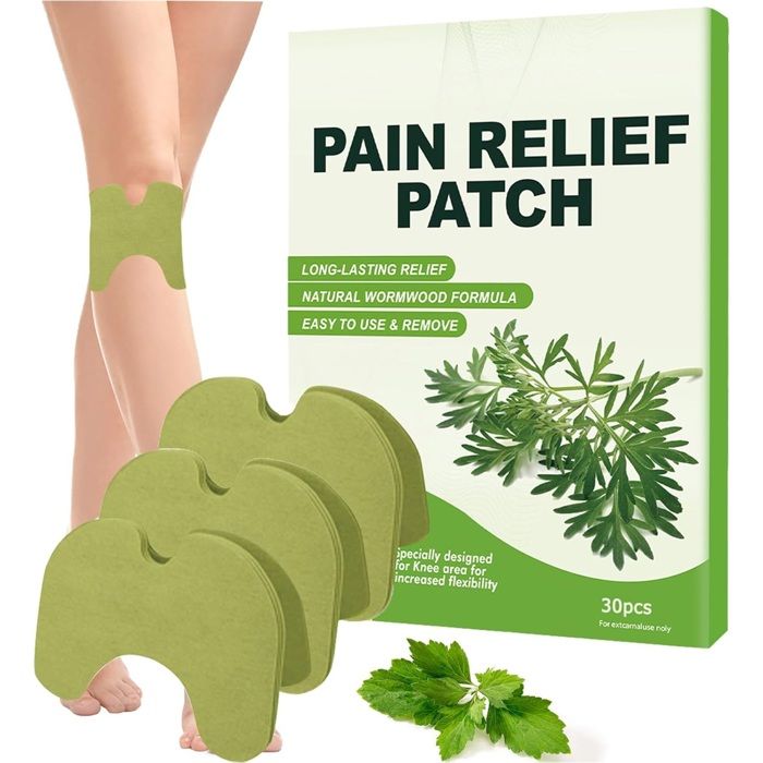 30 Pièces Knee Pain Relief Patch,Patch de soulagement de la Douleur au ...