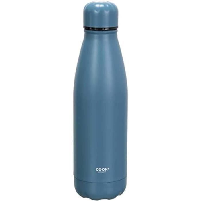 Cook Concept - Bouteille De Transport 50 Cl Bleu - Inox - Chaud-Froid ...