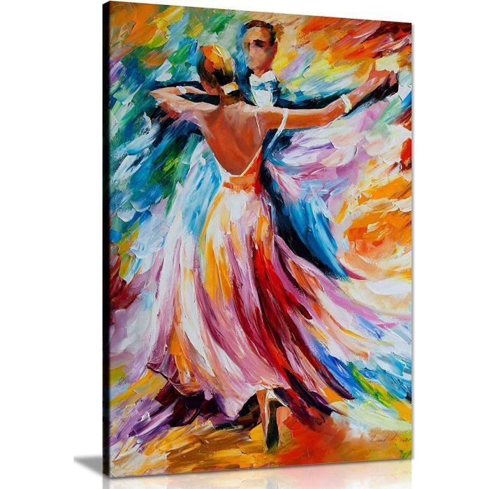 Leonid Afremov Abstrait Peinture À L'Huile Sur Toile Art Mural Impression Décoration D'Intérieur ...