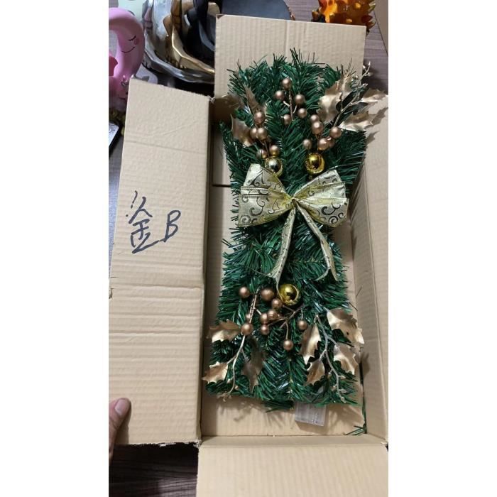 Rampe d'escalier de noël améliorée,fenêtre d'ambiance à LED,boule de ...