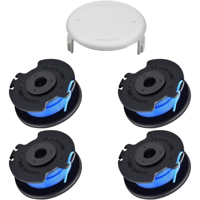 4 Bobine Fil Coupe Bordure Convient pour Ryobi One+ 18V 24V 40V,Convient pour Coupe-Bordures ...