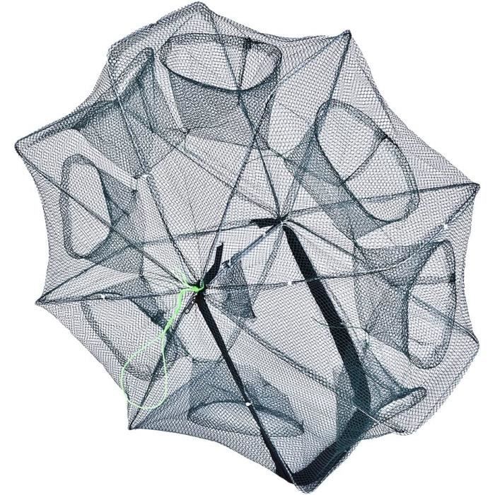 Filet de pêche, Pratique Filet de pêche aux crevettes écrevisses Pliant ...