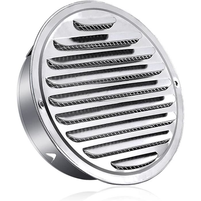 Grille Aeration Ronde Inox 100mm Grille Ventilation MéTal Grille De ...