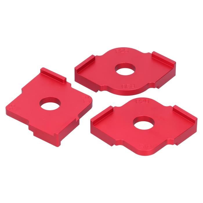 Gabarit de routeur de coin rond - Cikonielf - 3 pièces - Alliage d ...