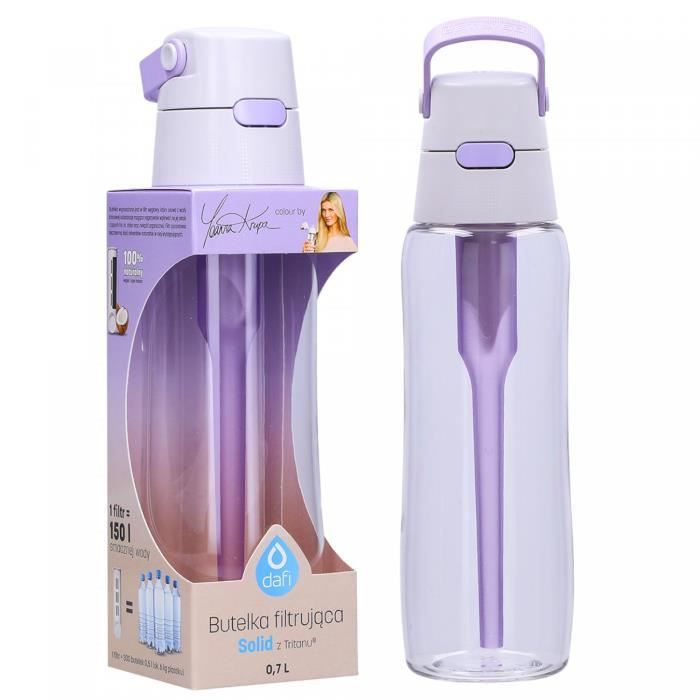 Filter bottle Dafi Solid 0,7l Digital Lavender by Joanna Krupa + 1 ...